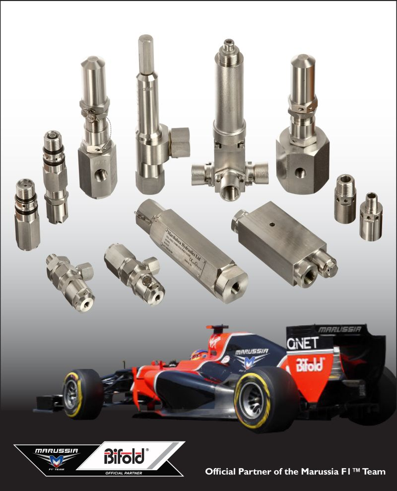 Bifold, Official Partner of the Marussia F1™ Team have linked Safety ...