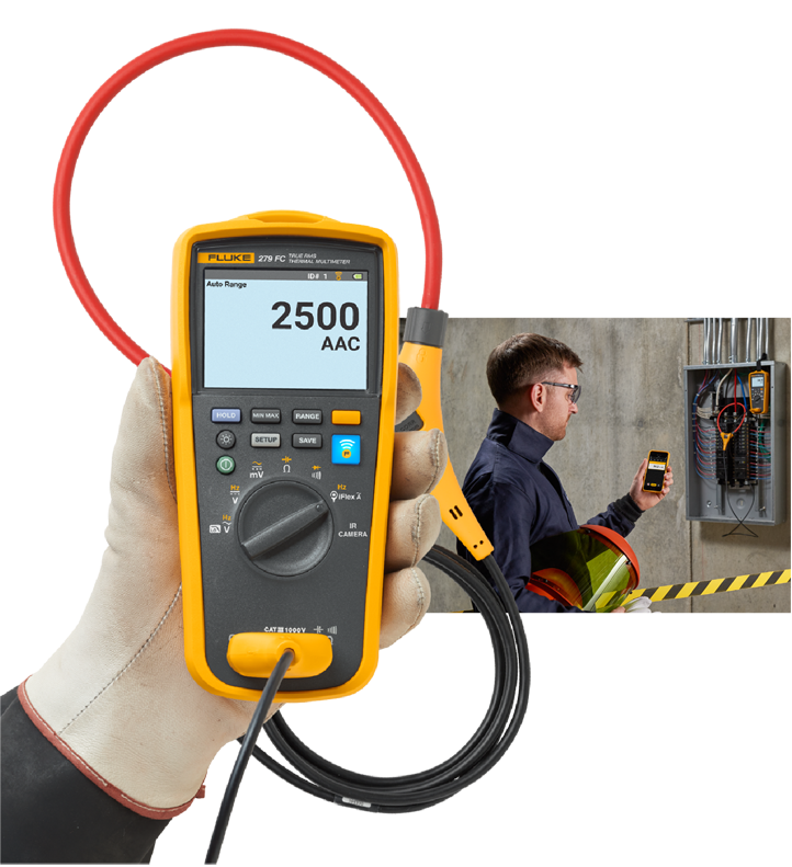 New from the Test Tools Shop. Fluke’s 279FC Thermal Multimeter ...