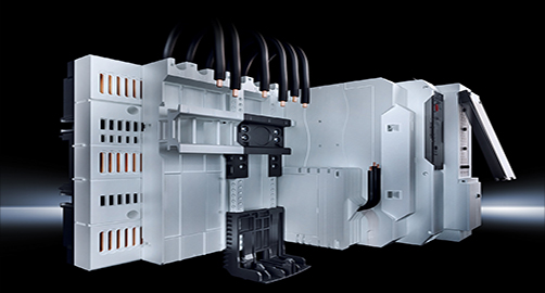 Power distribution system for small control panel and switchgear ...