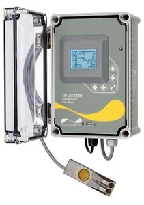 The New UF AV5500 open channel or partially filled pipe flow meter from ...