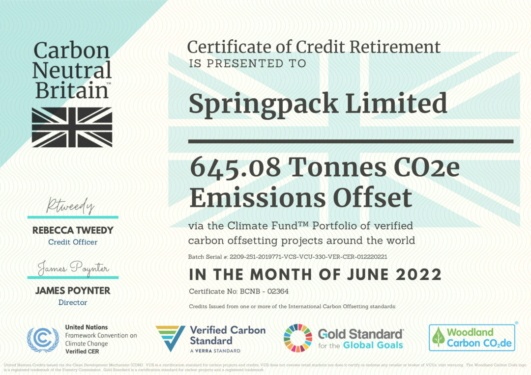 Are you looking for a Carbon Neutral packaging supplier? If so, then ...
