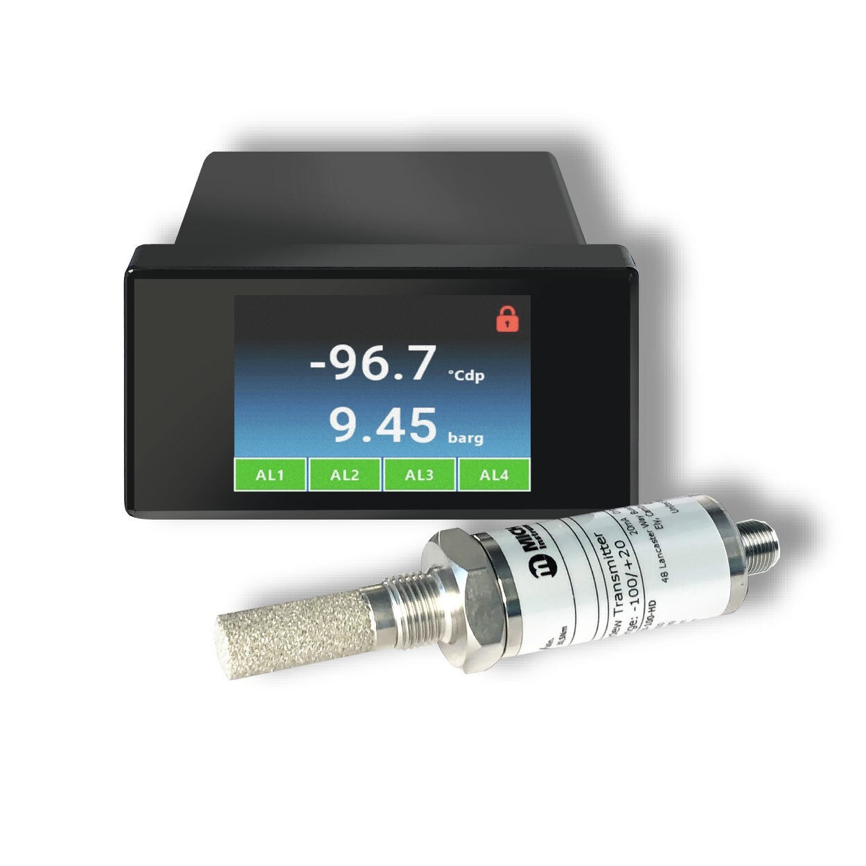 New versatile dew-point hygrometer combines moisture and pressure ...